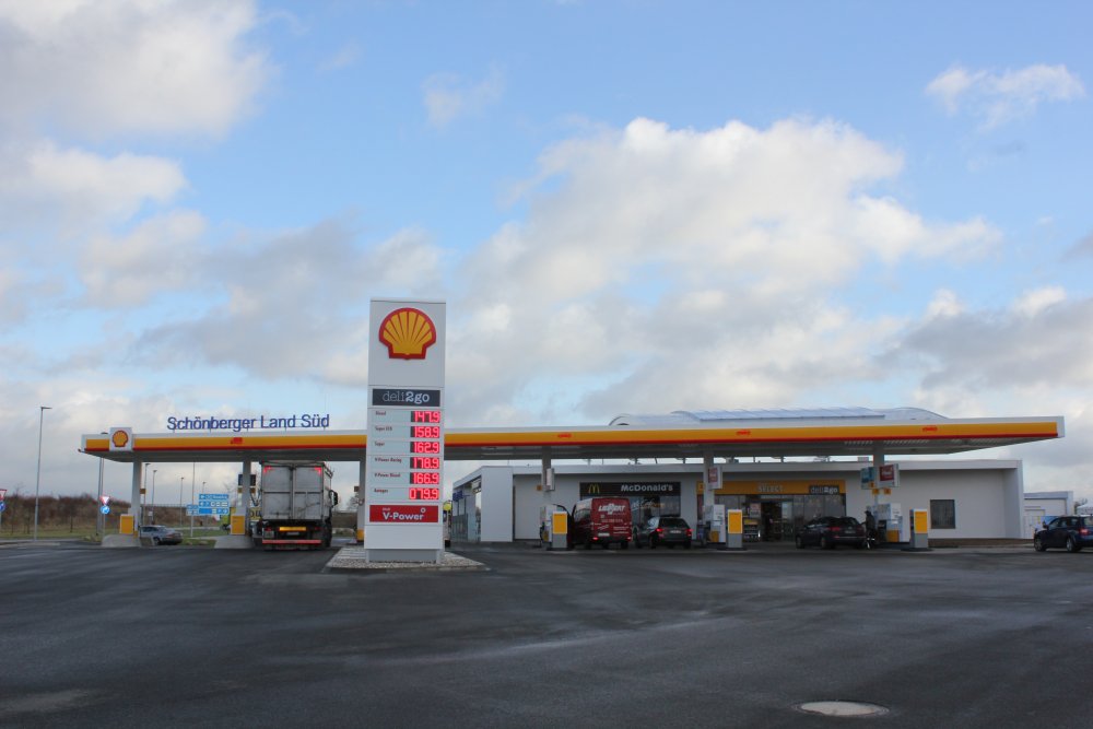 Rastanlagen Shell Schönberger Land