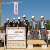 STRABAG AG legt Grundstein für Neubau ihrer Unternehmenszentrale in Köln
